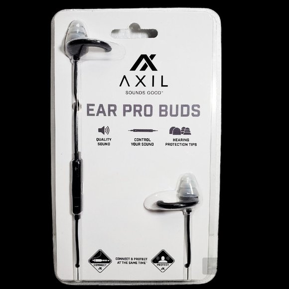 AXIL | Headphones | Axil Ear Pro Buds Hearing Protection Shooting Earbuds Sound Control Wired ...